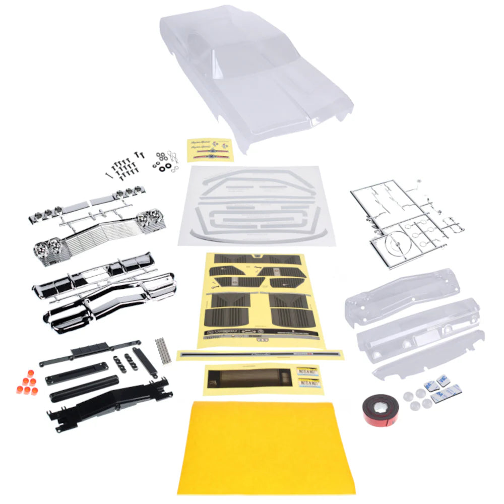 65 Impala Clear body kit – RC Patina Guy