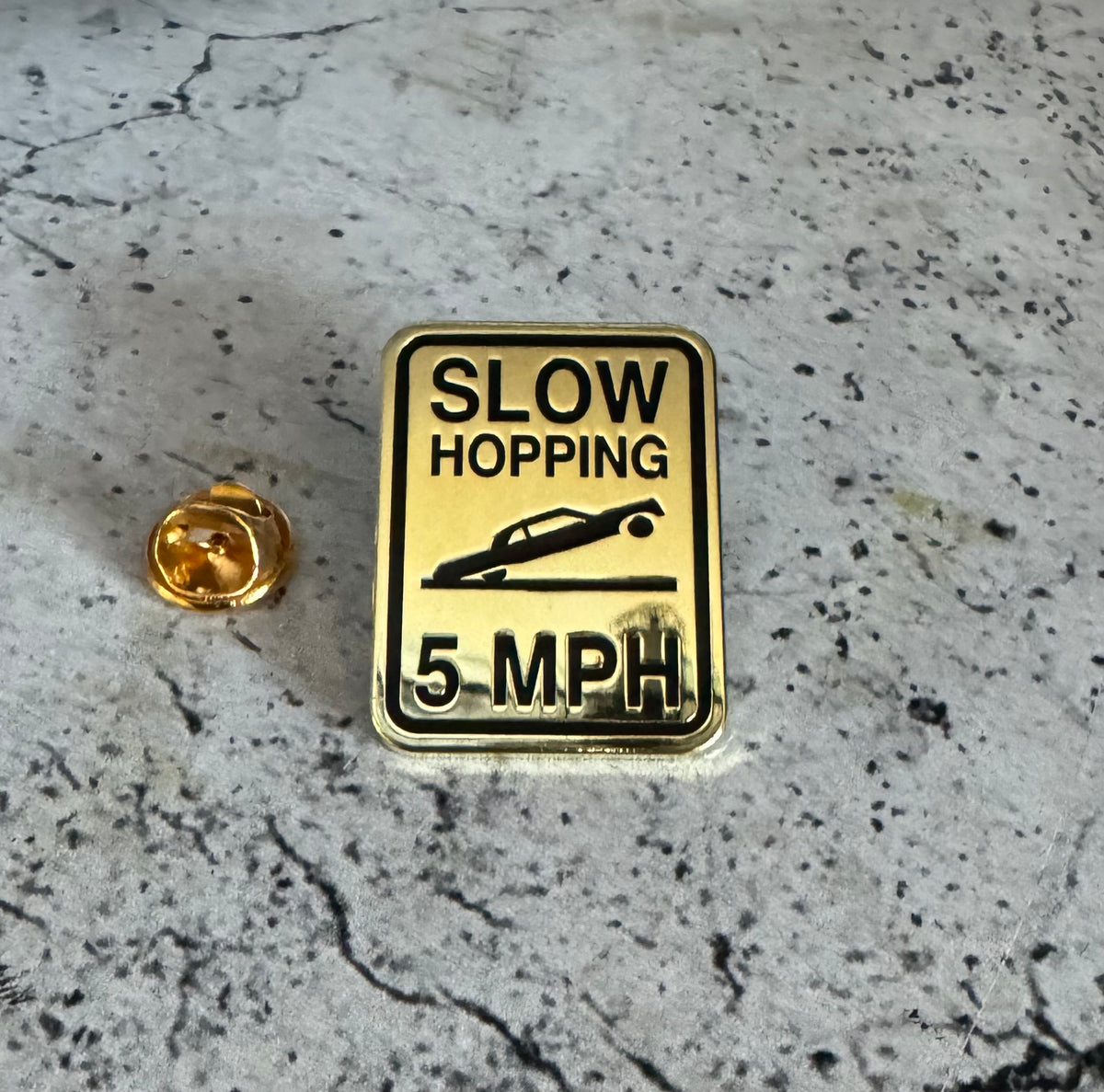 Brass pin (Free shipping) includes 2 slow hopping decals – RC Patina Guy