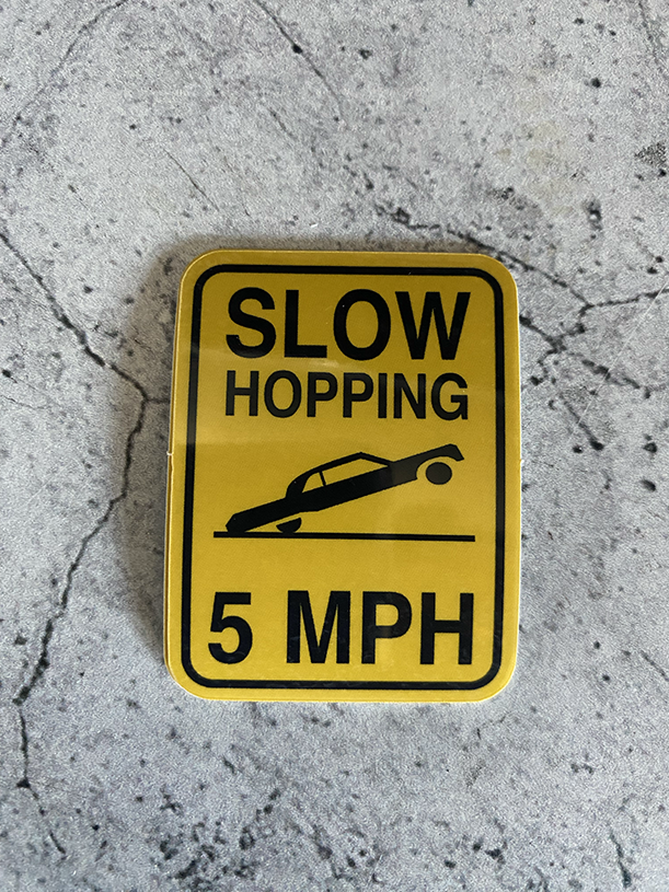 Sticker (Slow Hopping Decal) – RC Patina Guy